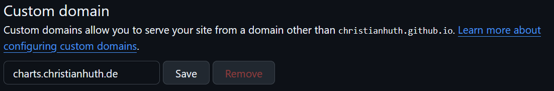 Using GitHub as a Helm Chart Repository